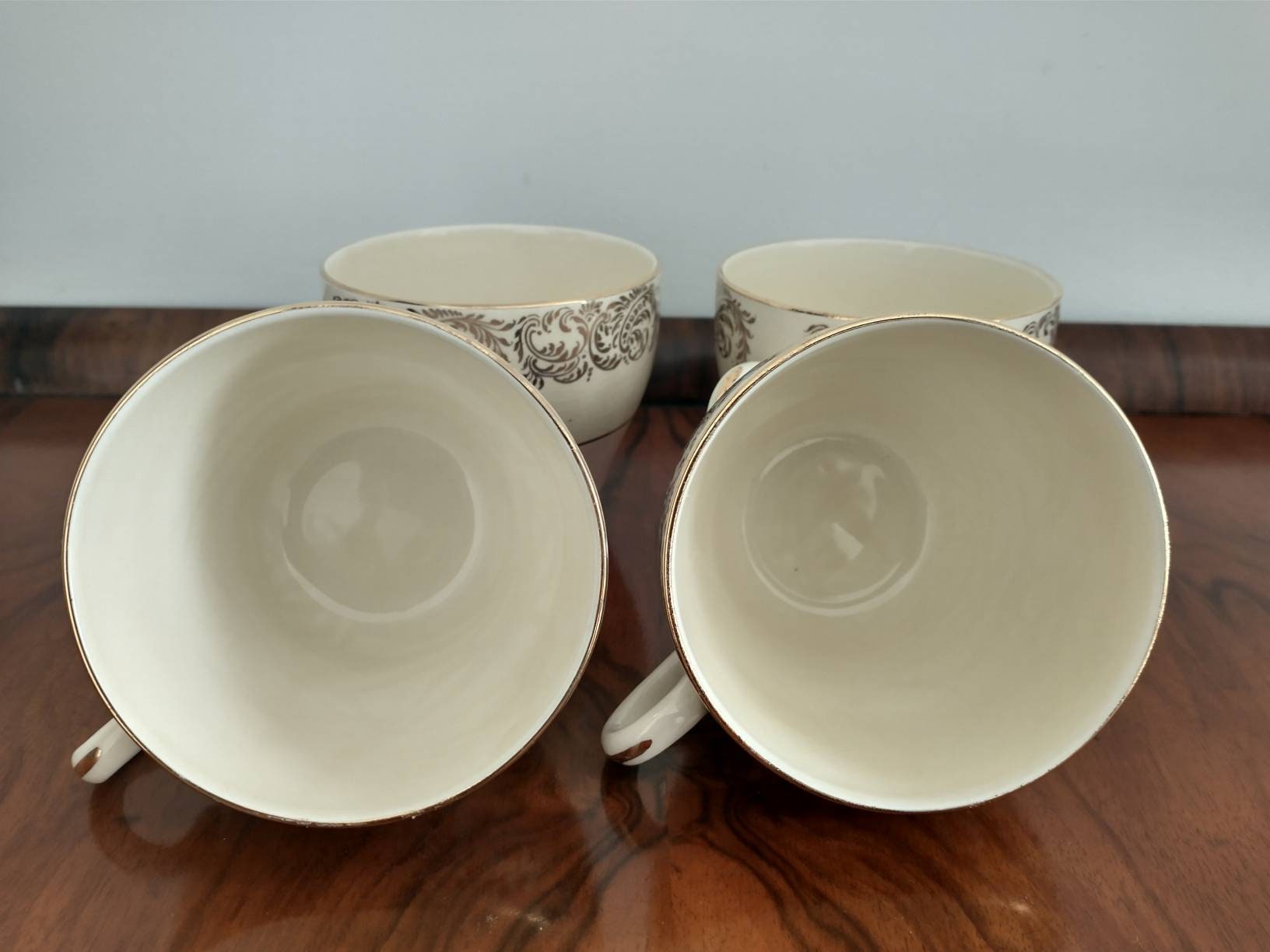 Beswick Set of 4 Cups and Saucers - Etsy UK
