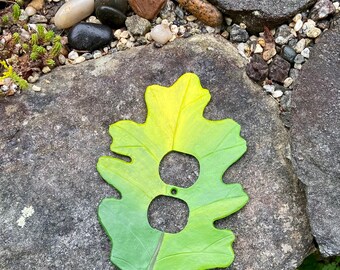 Colored Leaves Plate - Etsy