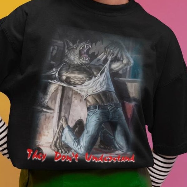 Wolf Ripping Shirt - Etsy