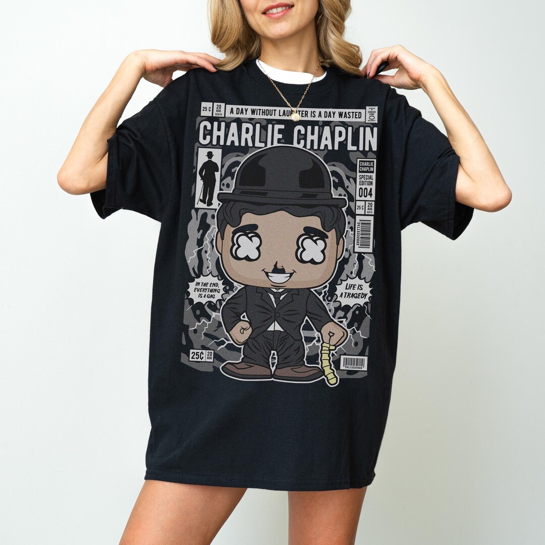 Charlie Chaplin Shirt charlie Chaplin Merch,charlie Chaplin Sweatshirt ...