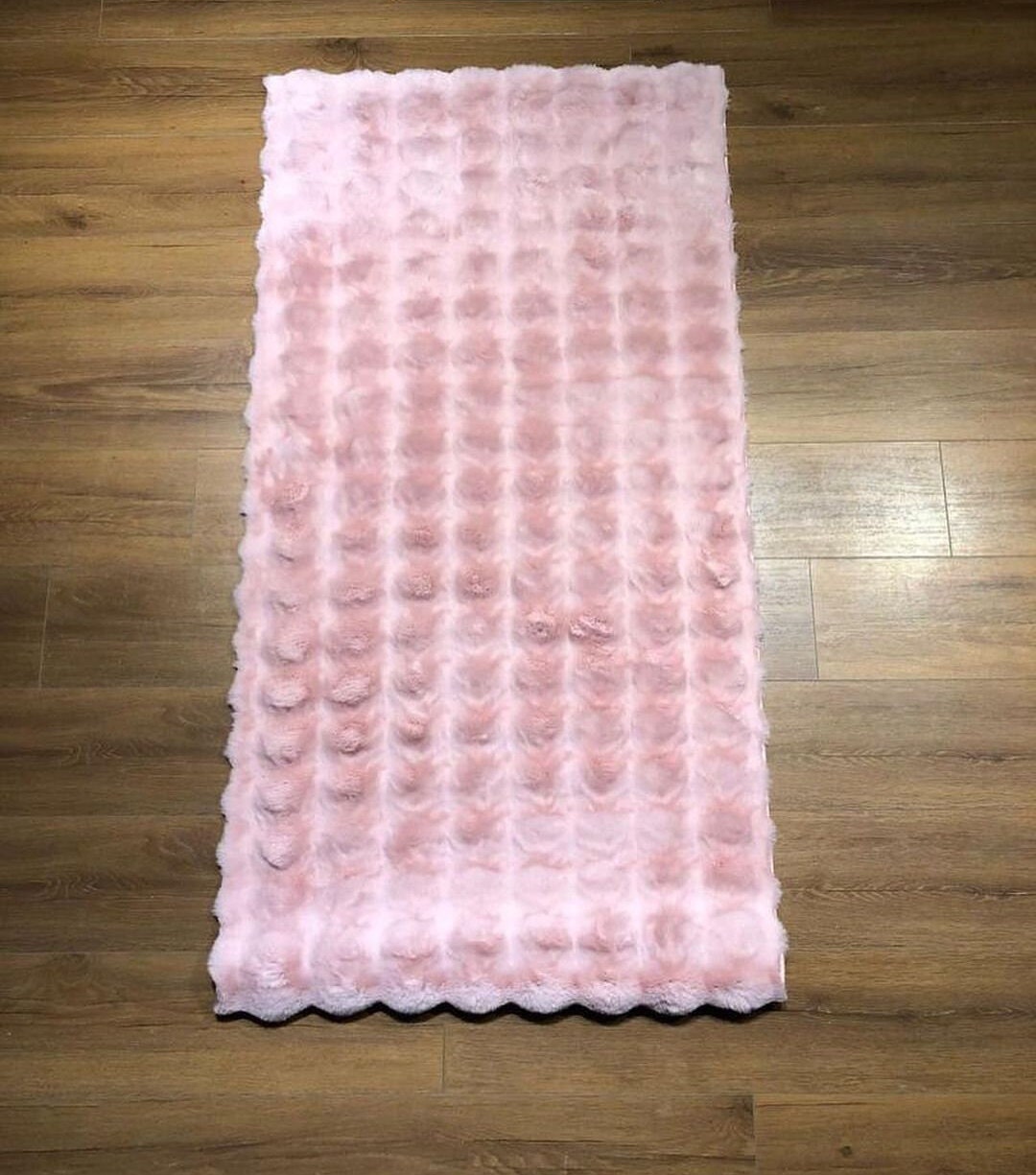 Real Calfskin and Faux Rabbit Rug, Area Rug, Cowhide Rug, Living Room ...