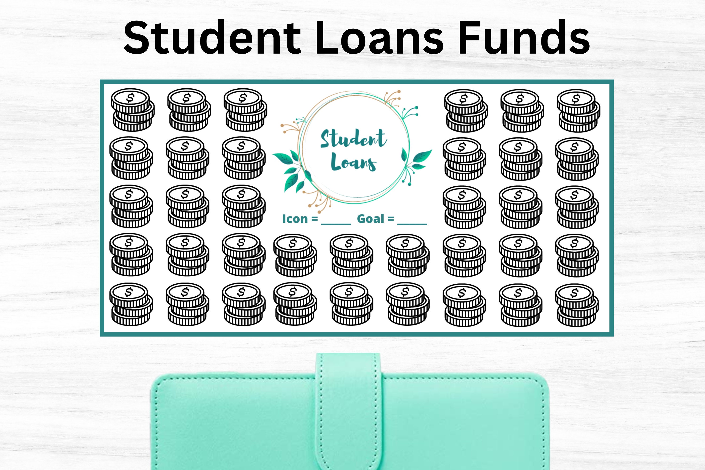 A6 Student Loan Savings Goal Tracker Printable Digital - Etsy