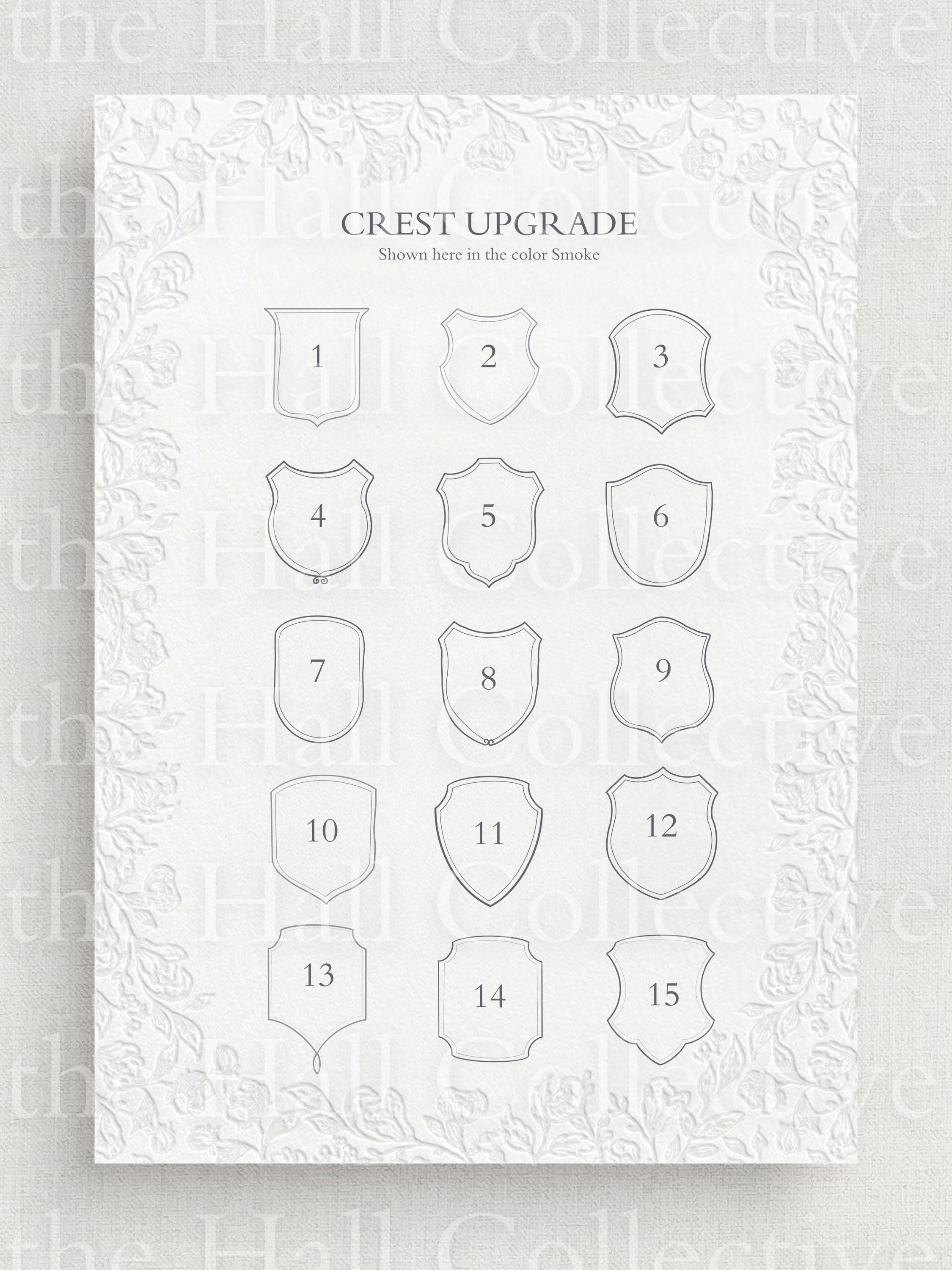 Custom Hand Illustrated Crest | for Classic Wedding Crest ...