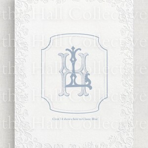Custom Hand Illustrated Crest | for Classic Wedding Crest ...