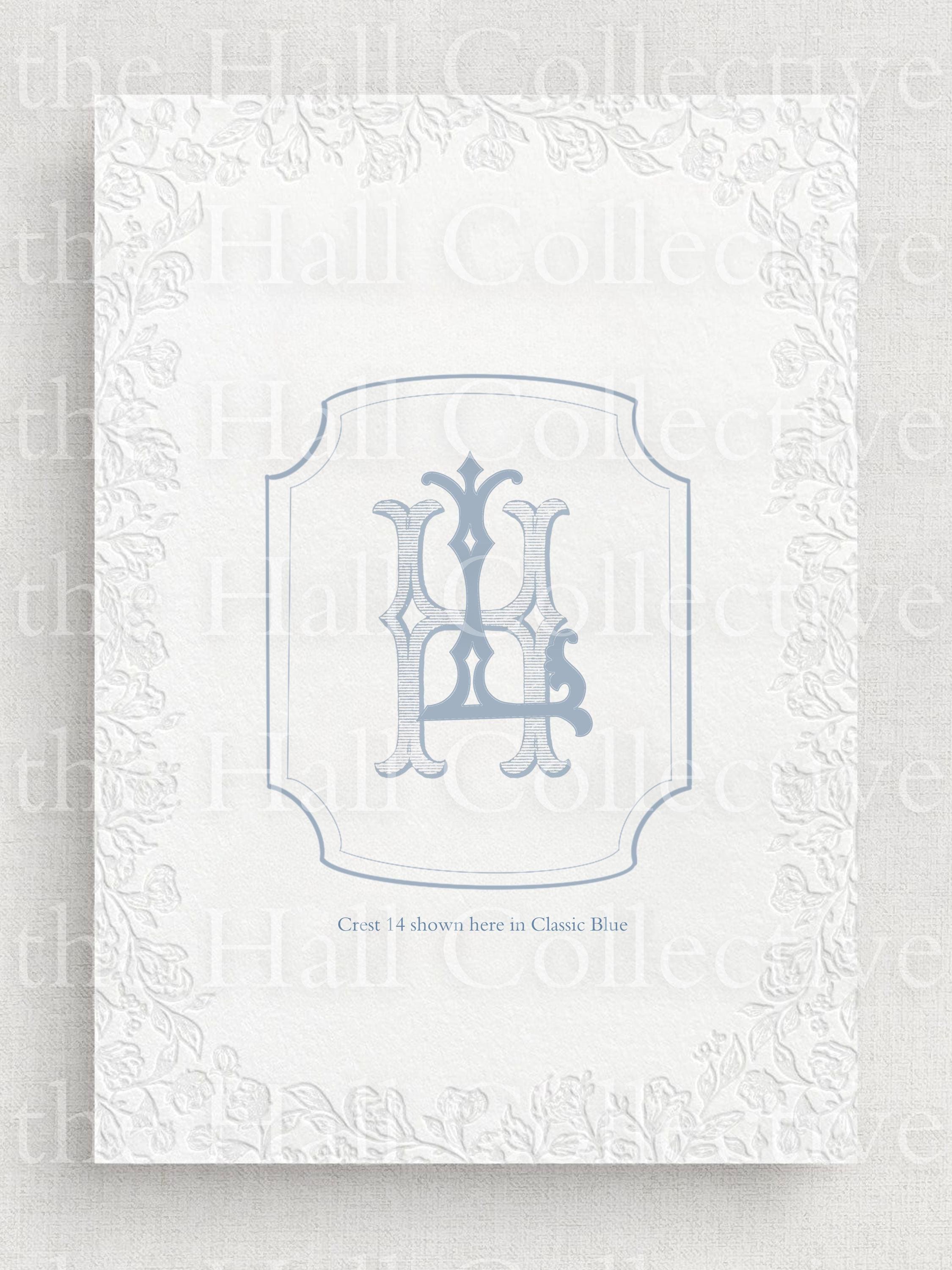 Custom Hand Illustrated Crest | for Classic Wedding Crest ...