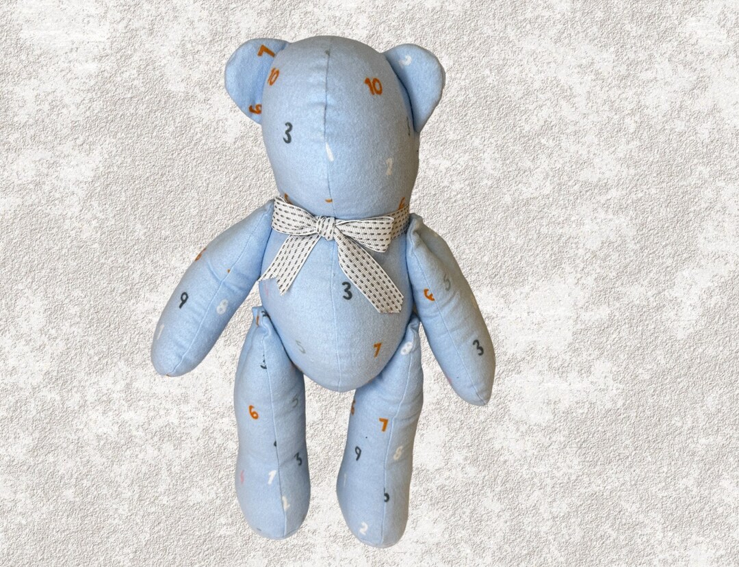 Baby's First Teddy Bear, Baby Boy Gift, Nursery Decor, Newborn Baby ...