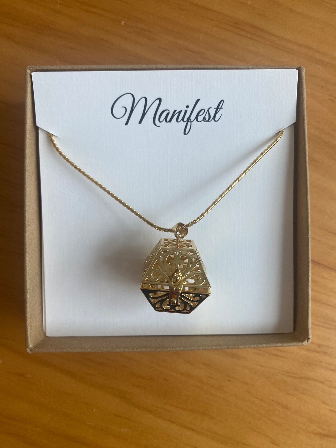 Manifestation Locket Kit With Basket Locket Long Chain - Etsy