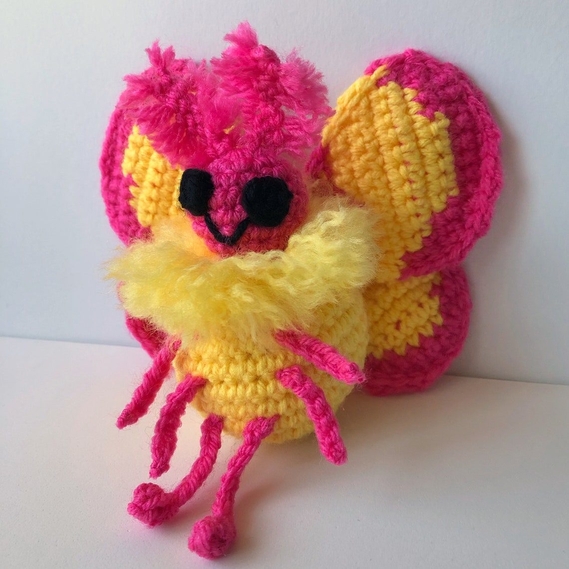 Mothman and Rosy Maple Moth Crochet Pattern - Etsy