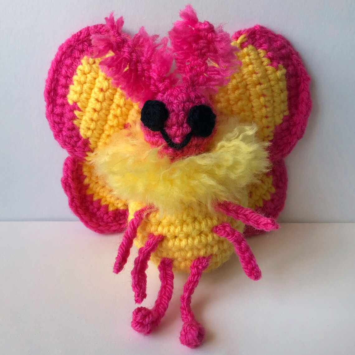 Mothman and Rosy Maple Moth Crochet Pattern - Etsy