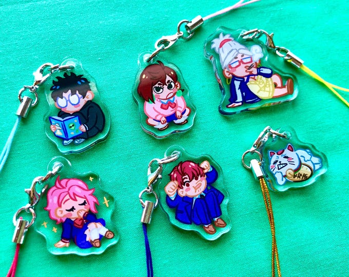 Dandadan Coloured Acrylic Charms ! - Etsy