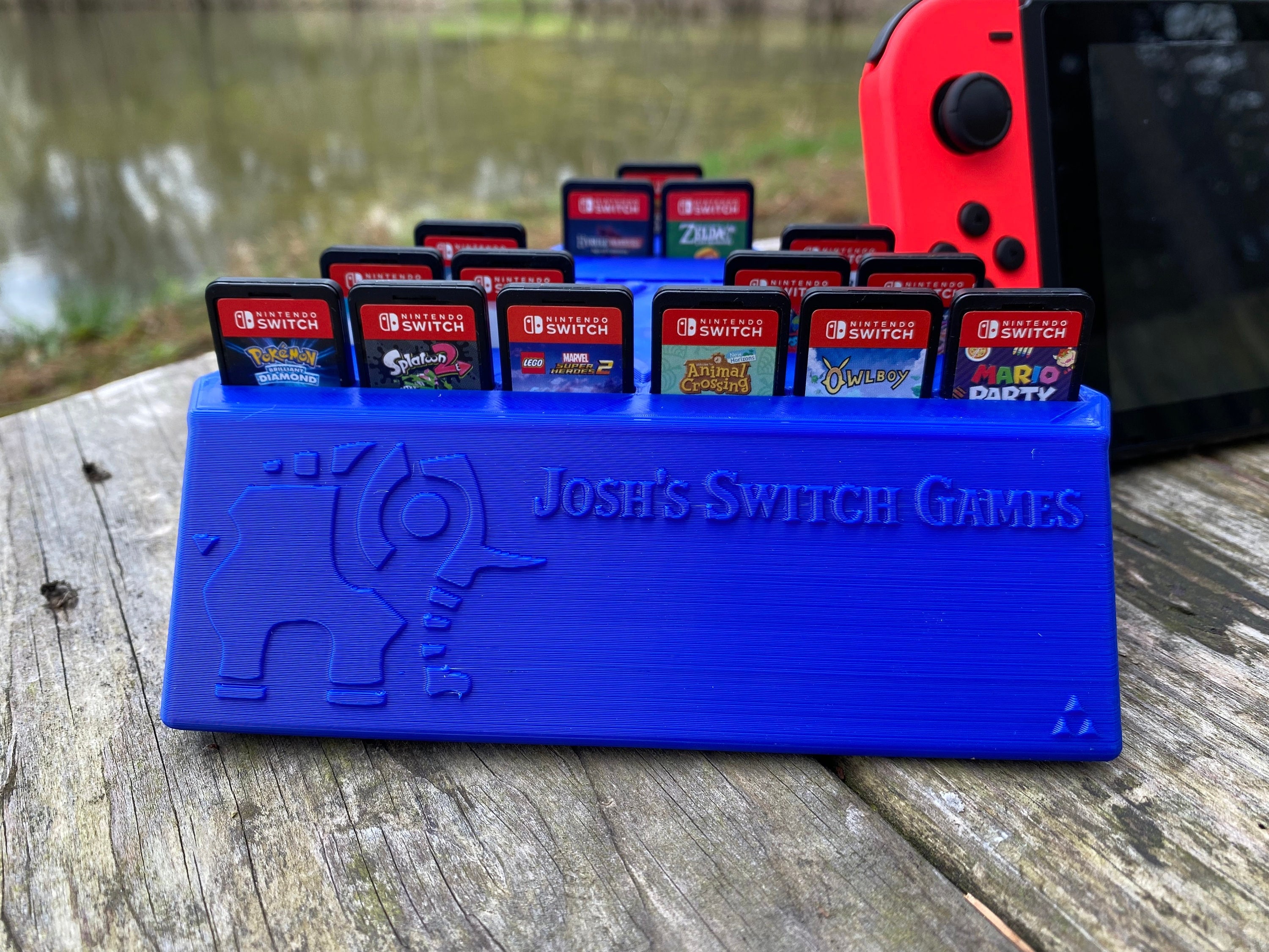 Custom 3D Printed Nintendo Switch Cartridge Holder Triforce - Etsy