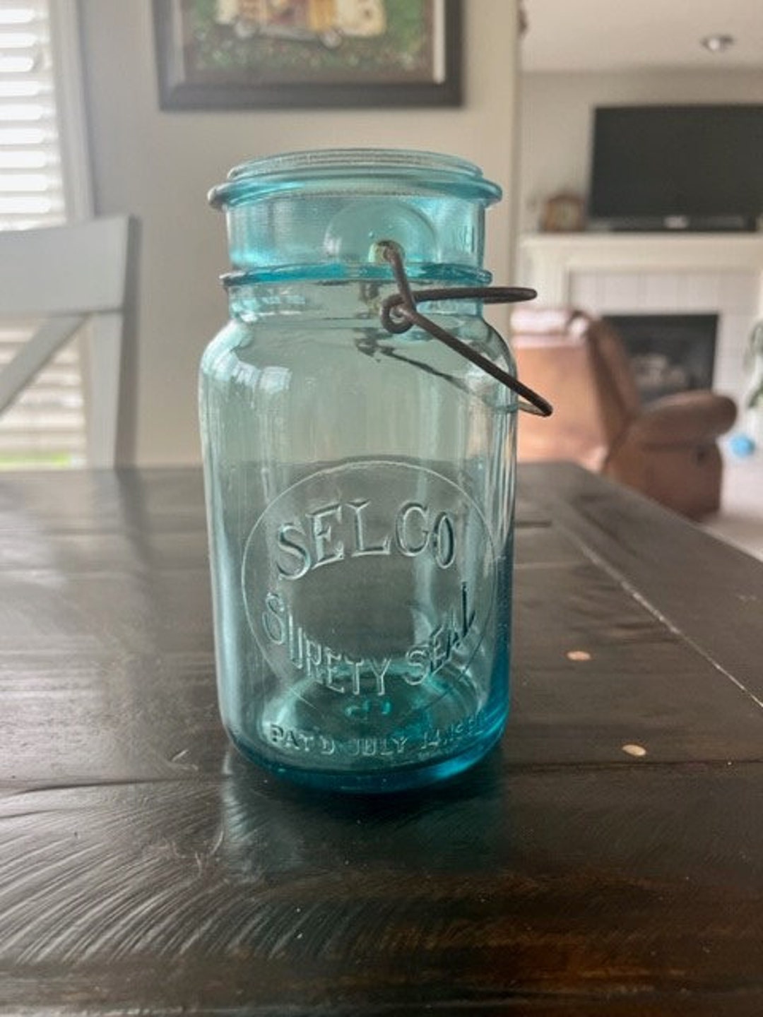 Canning Jar by Selco, Antique - Etsy