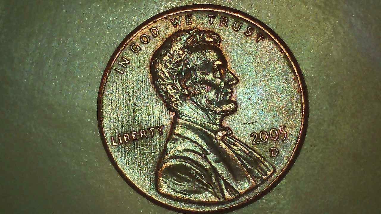 2005 D Penny Error