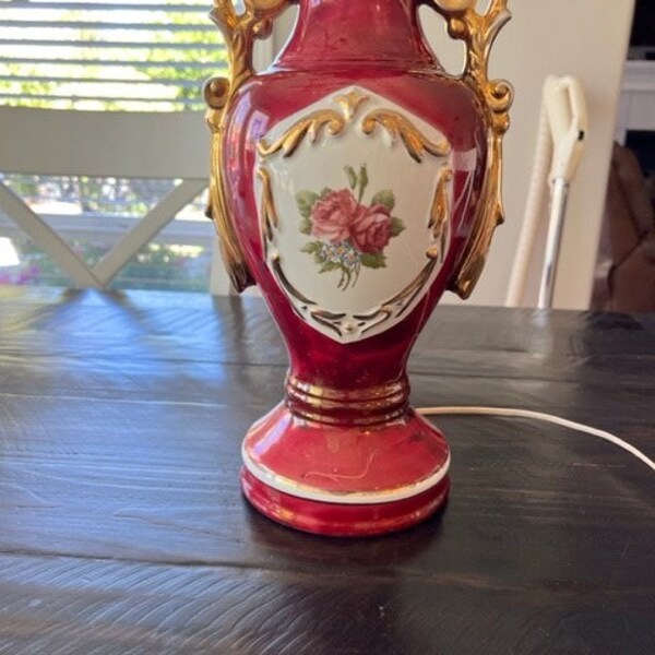 Vintage Table Lamp - Etsy