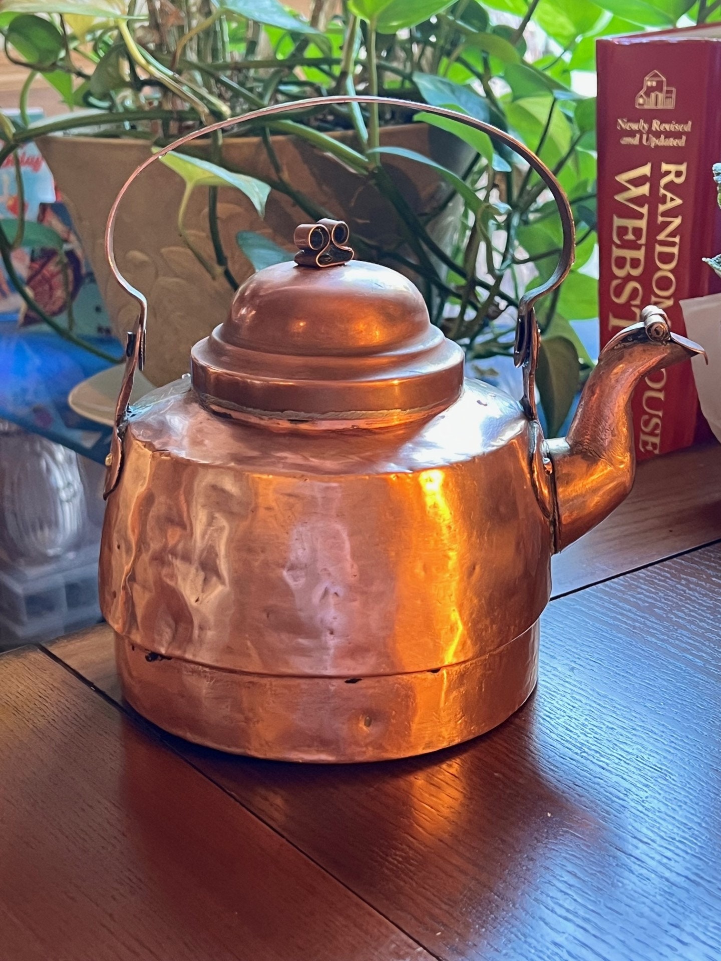 Vintage/antique Copper Teapot. Excellent Condition Considering Age ...