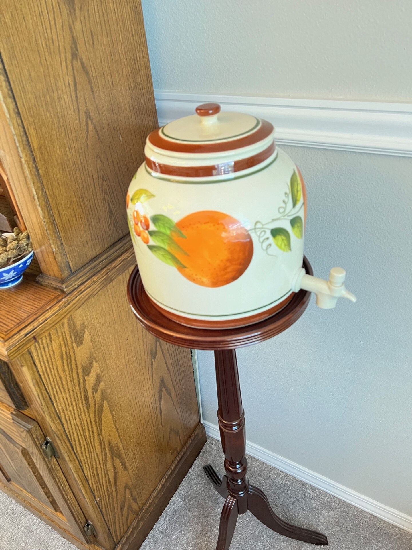 Vintage Ceramic Drink Dispenser. Rare Find. Perfect Condition. - Etsy