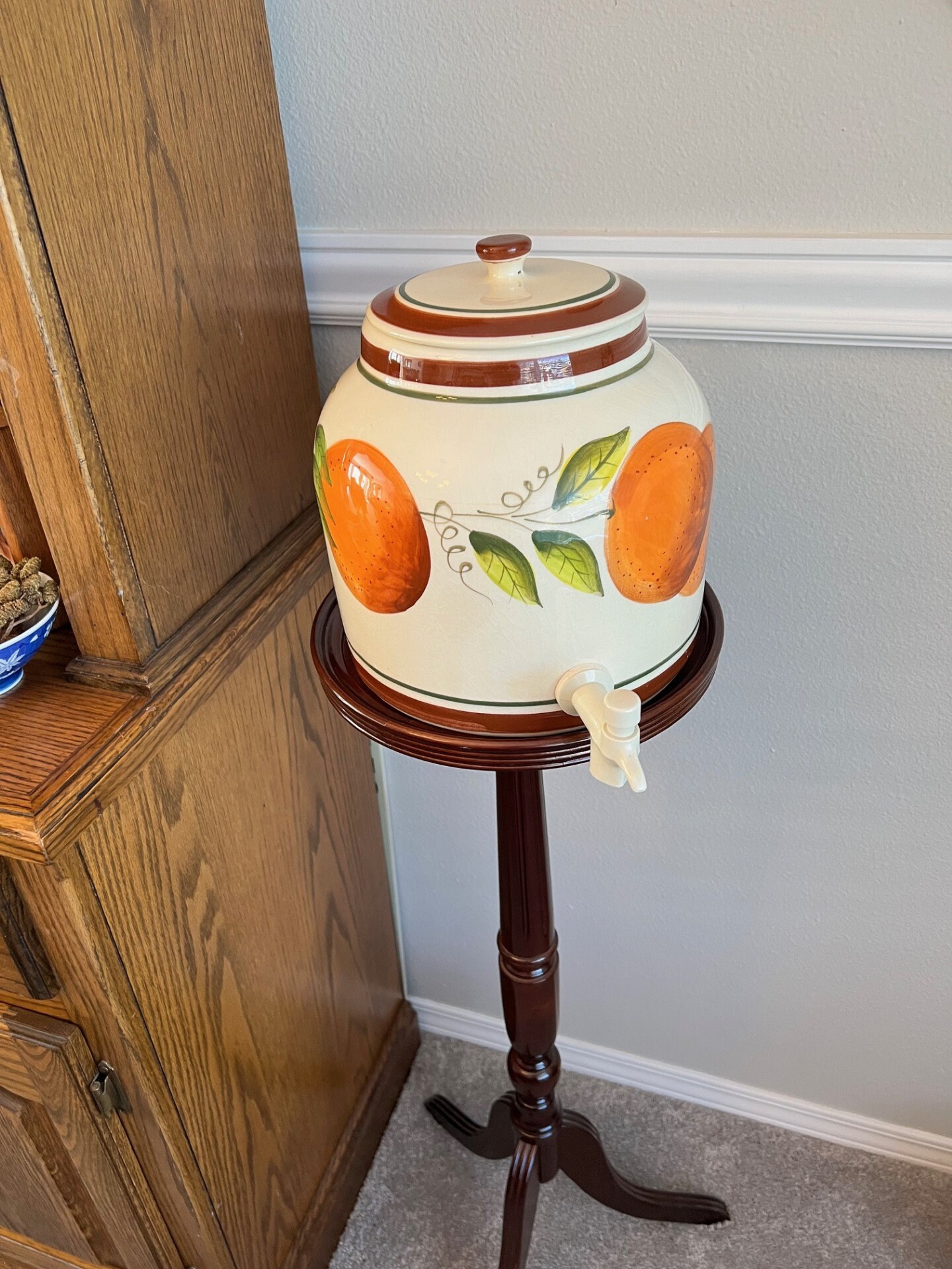 Vintage Ceramic Drink Dispenser. Rare Find. Perfect Condition. - Etsy