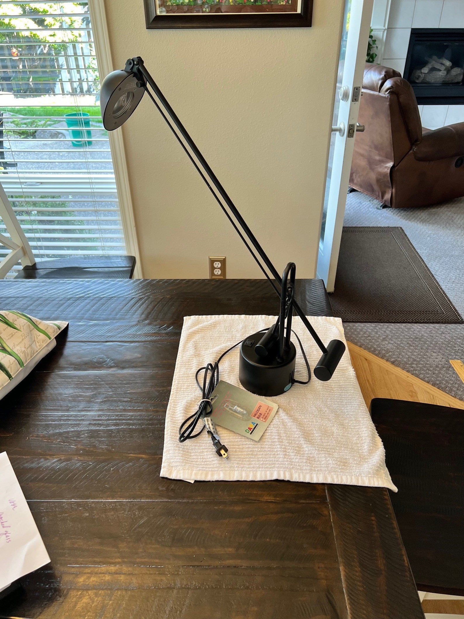 Vintage Modernist Crane Neck Table/desk Lamp, Underwriter Labs. Like ...