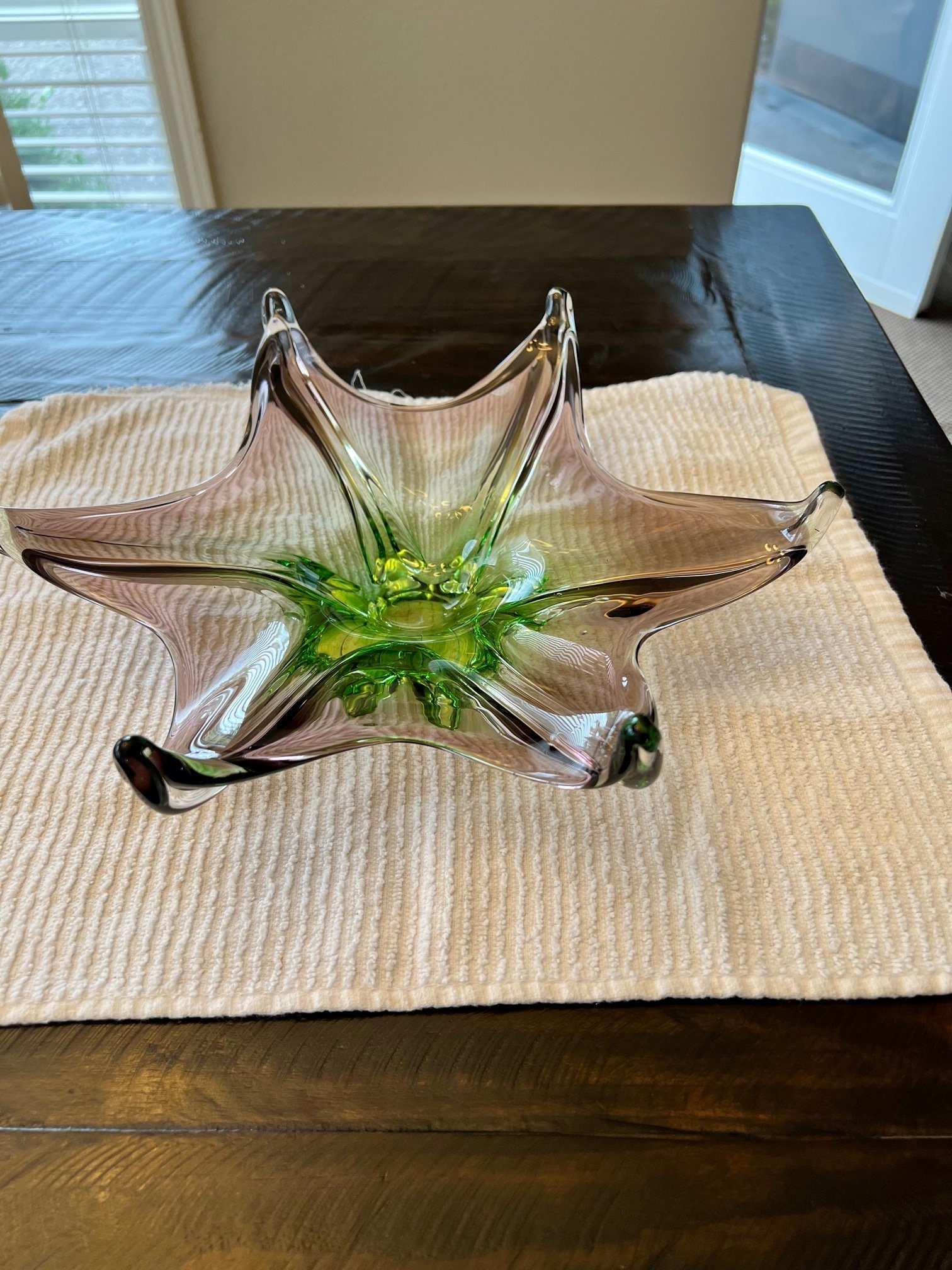 Vintage Beautiful Star Bowl. Stunning Colors Perfect - Etsy