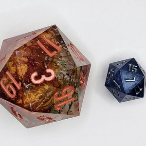 Custom Chonk D20 Dnd Dice Dungeons and Dragons Giant D20 Dice - Etsy