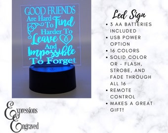 Light up Desk Sign - Etsy