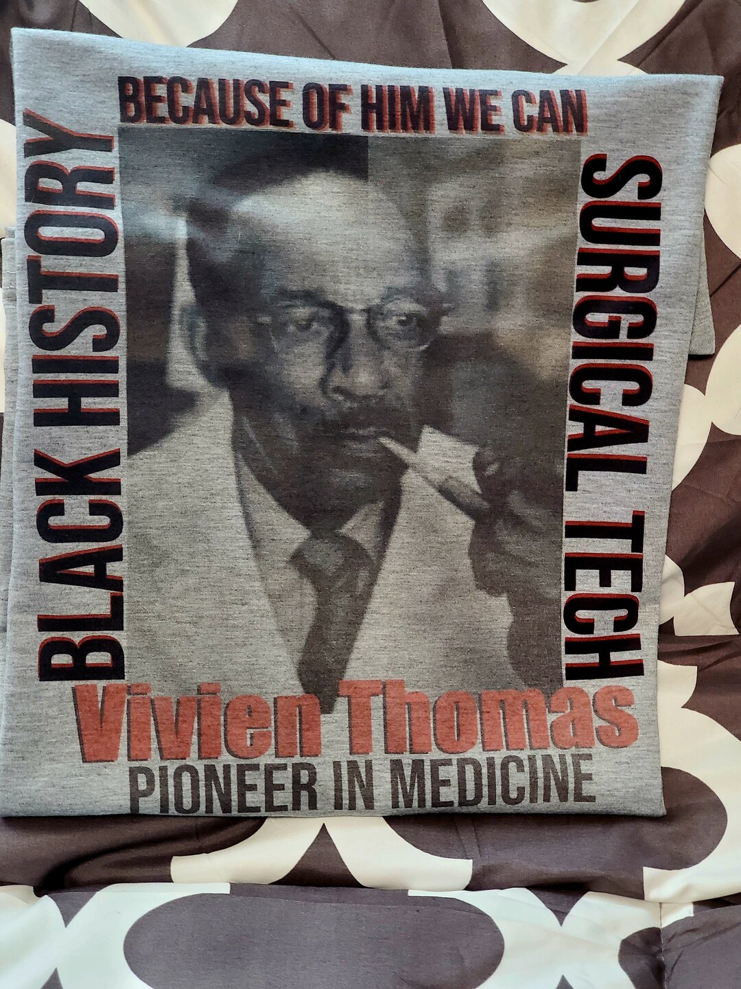Vivien Thomas T-shirt: Black History Surgical Tech Gift, Surgical ...