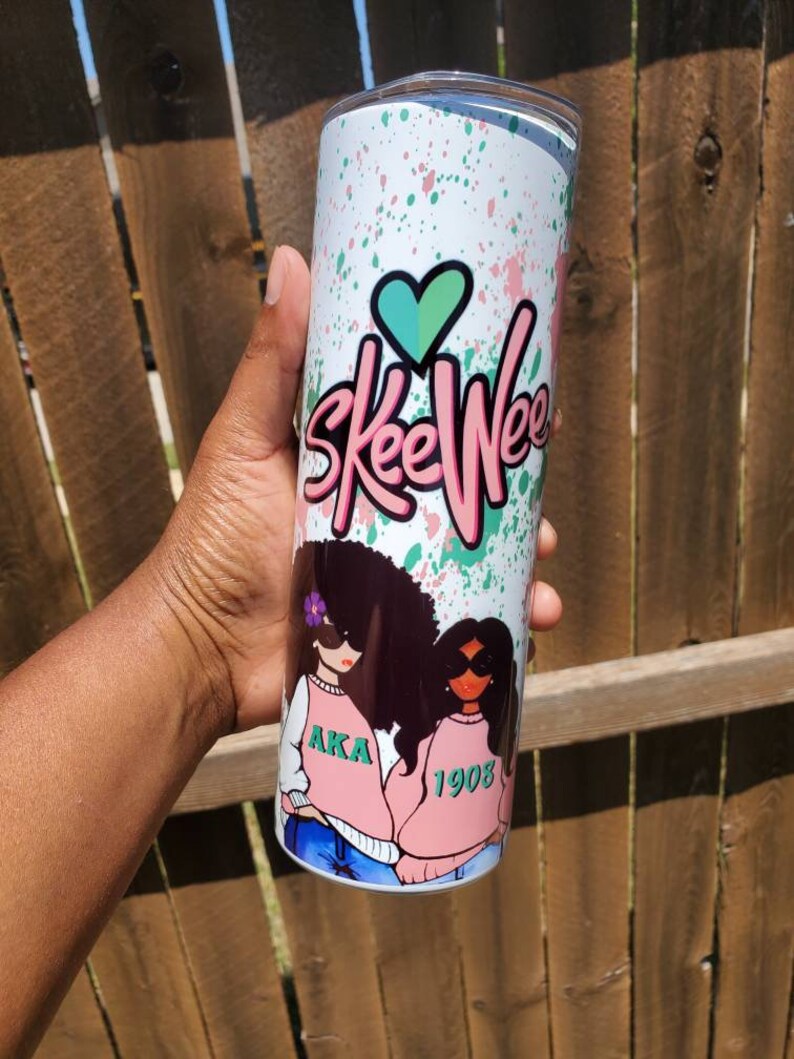 AKA Sorority Tumbler Alpha Kappa Alpha Sorority Tumbler - Etsy