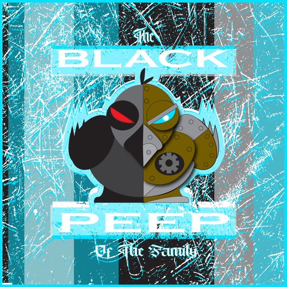 The Black Peep of the Family: Cyber Peep | Etsy