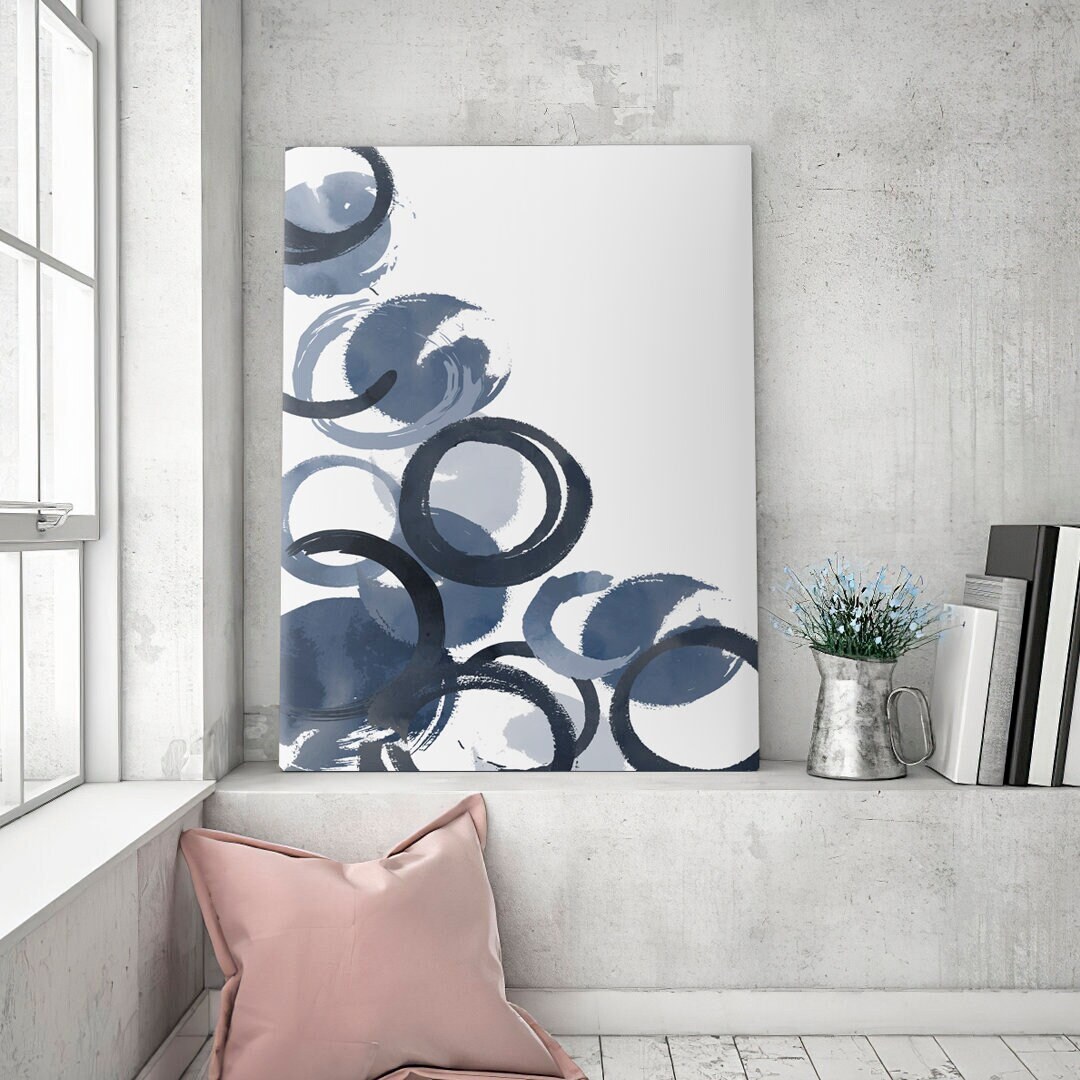 CIRCLES WALL ART Set of Prints Wall Art Painting Abstract - Etsy