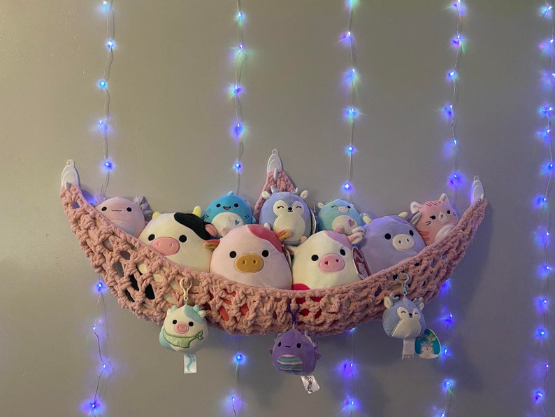 Large Crochet Plush Net - Etsy