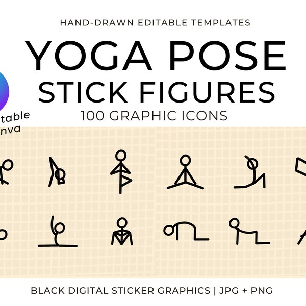 Stick Figure Clipart - Etsy