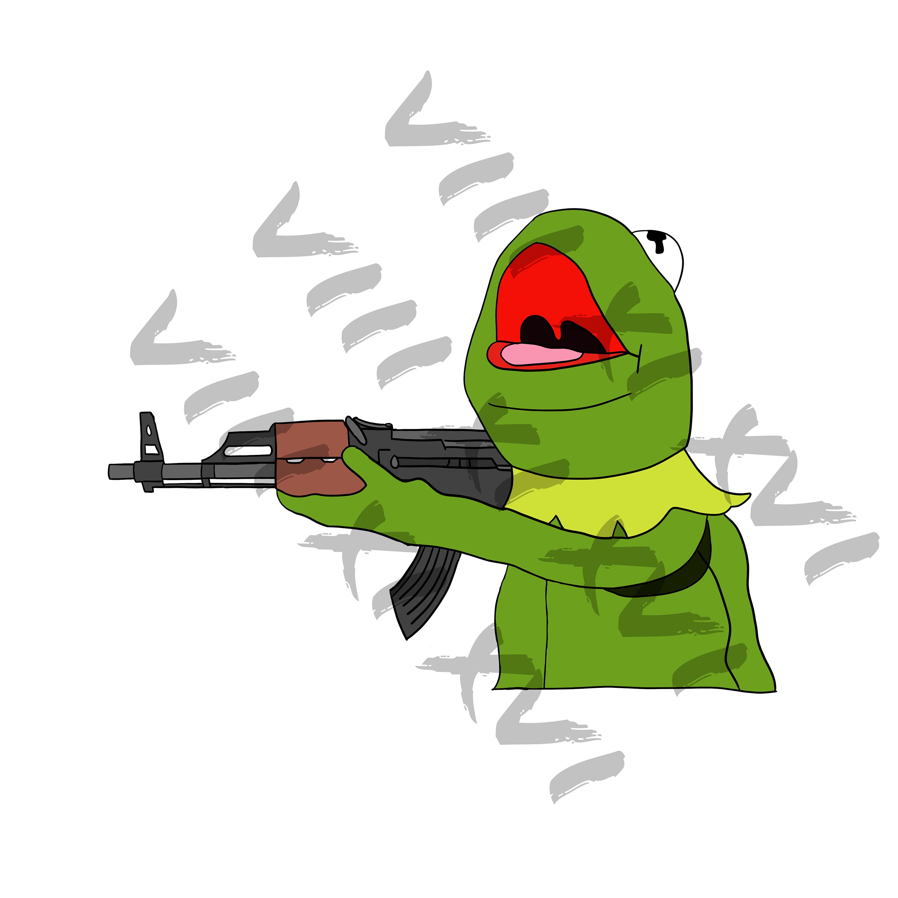 Sad Frog Gun