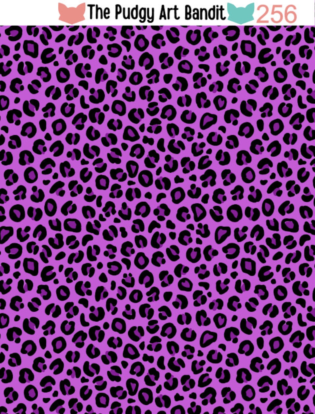 Light Purple Leopard Print - Etsy