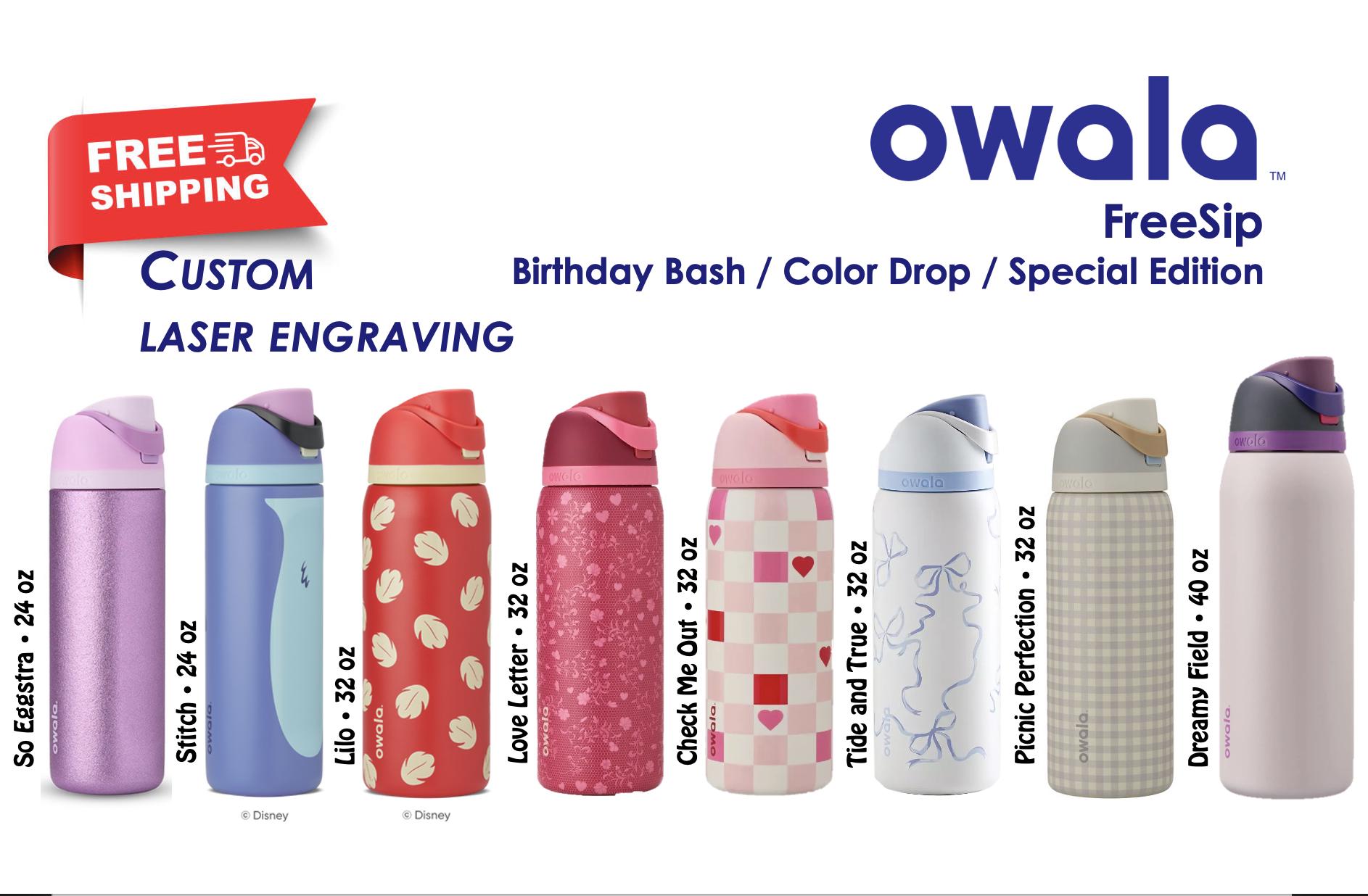 Personalized Owala Free Sip | so Eggstra | Lilo & Stitch | Tide and ...