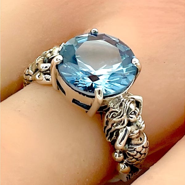Mermaid Ring - Etsy