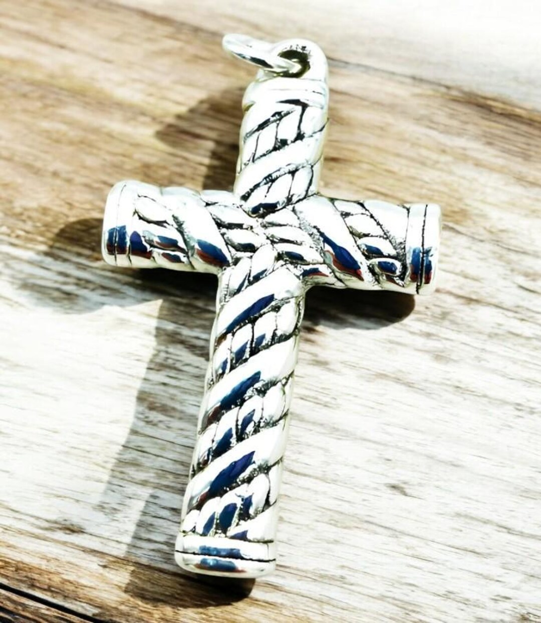 925 Silver Cross Necklace, Religious Pendant, Symbol of Faith, Ideal ...