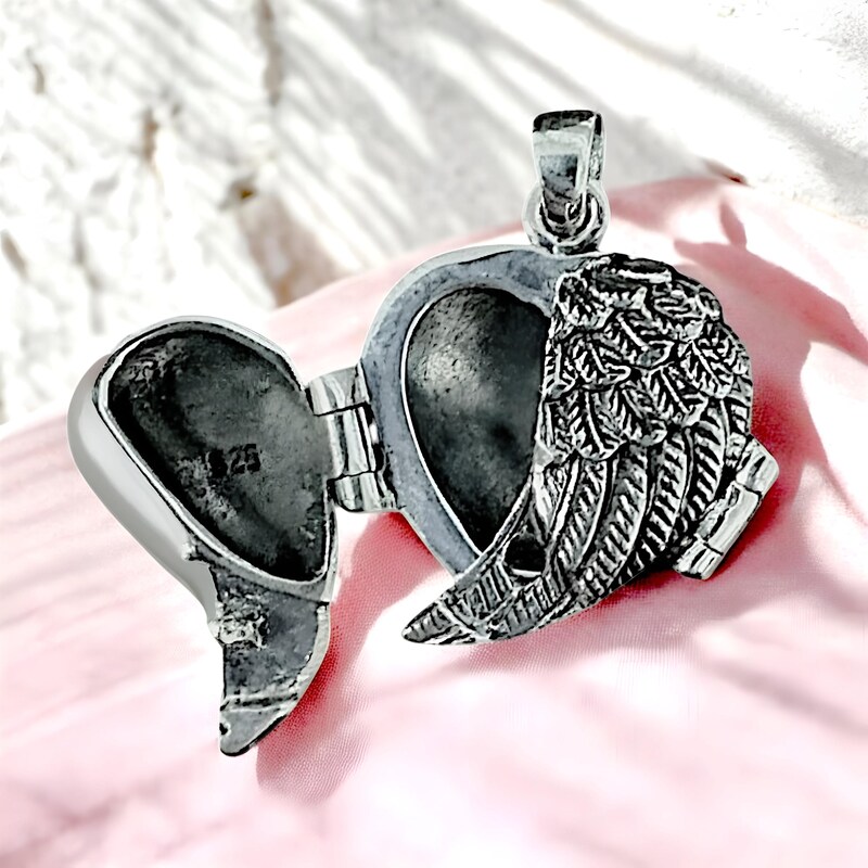Angel Locket - Etsy