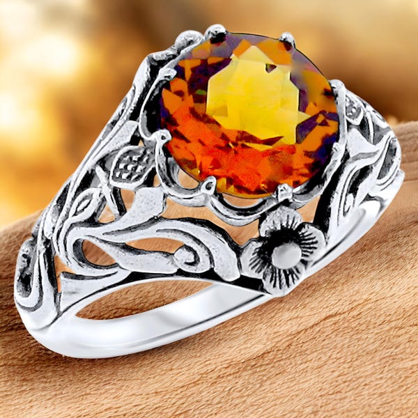 Thistle Ring - Etsy