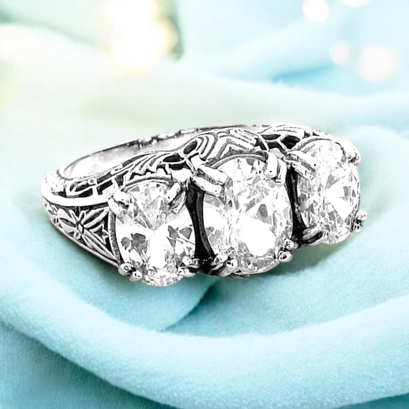 Stone Vintage Ring - Etsy