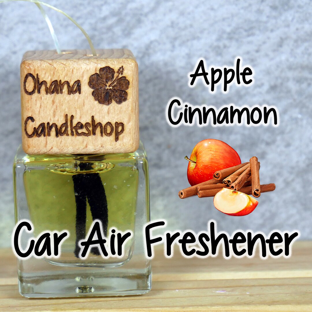 Apple Cinnamon Air Freshener, Car Air Freshener, Fall Scented, Apple ...