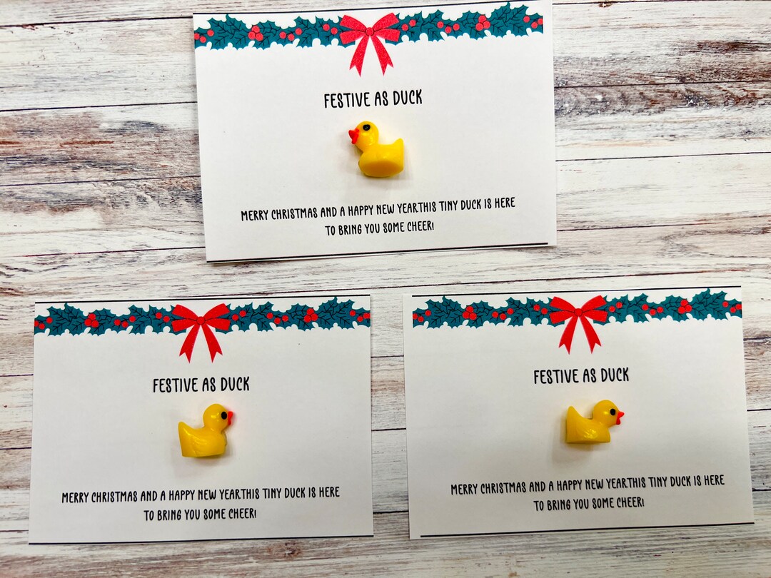 Festive as Duck, Gag Gift, Gag Gifts, Stocking Stuffer, Funny Gifts ...