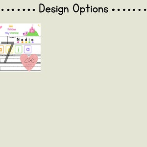 Dry Erase Name Mat I Know My Name Learning Mat Name Tracing - Etsy