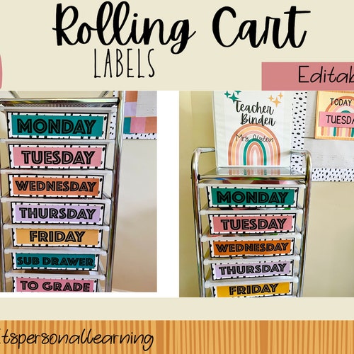 Boho Rainbow Classroom Decor Bundle - Etsy