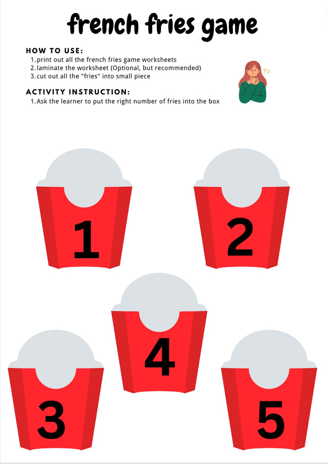 Learning Number 1 - 10 Worksheet/preschool Printable Activity/matching ...