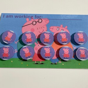 Peppa Pig Token Board/reward Chart - Digital Product - Etsy