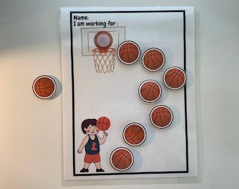 Basketball Board Game | Etsy