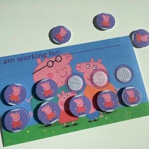 Peppa Pig Token Board/reward Chart - Digital Product - Etsy