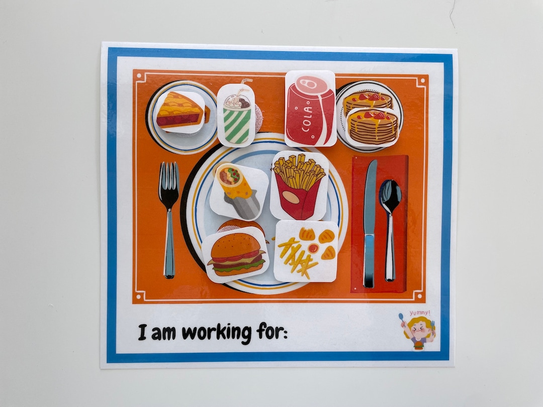 Happy Meal Token Board/token Economy/reward Chart/special Education ...