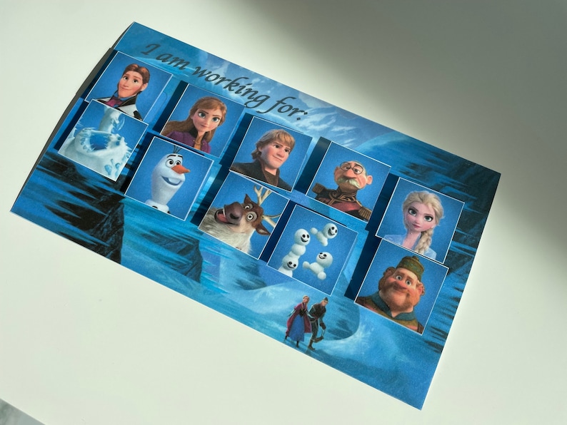 Frozen Token Board/reward Chart - Digital Product - Etsy