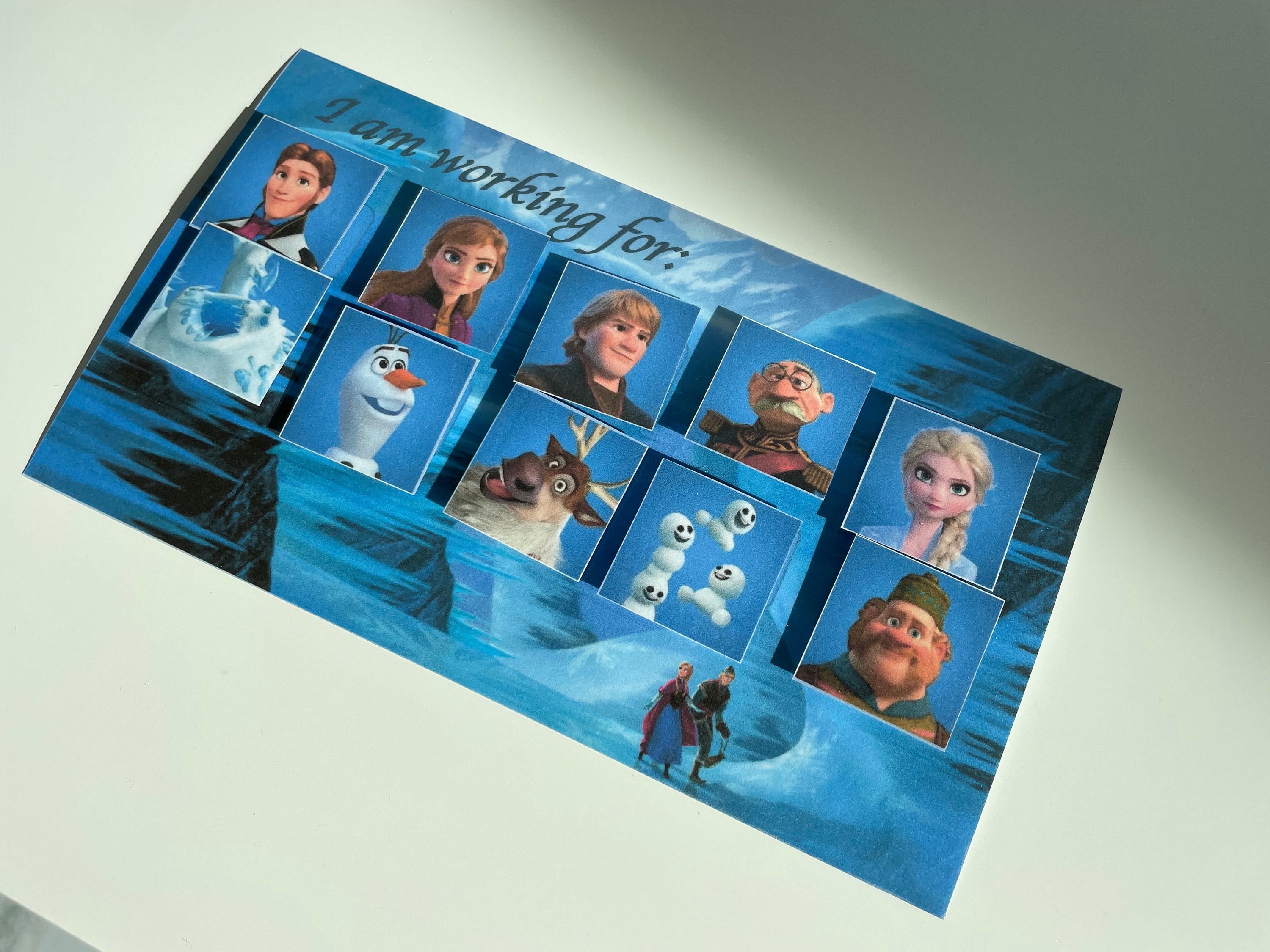 Frozen Token Board/reward Chart - Digital Product - Etsy